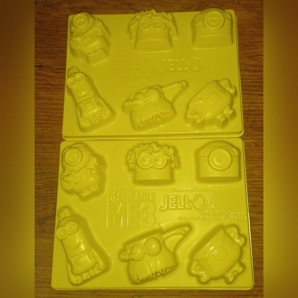 Jello | Other | Despicable Me 3 Jello Molds Minions | Poshmark